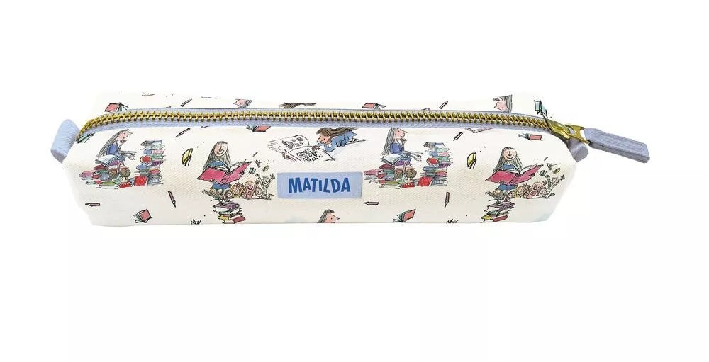 Matilda Pencil Case – Roald Dahl – Handwritten Cards UK